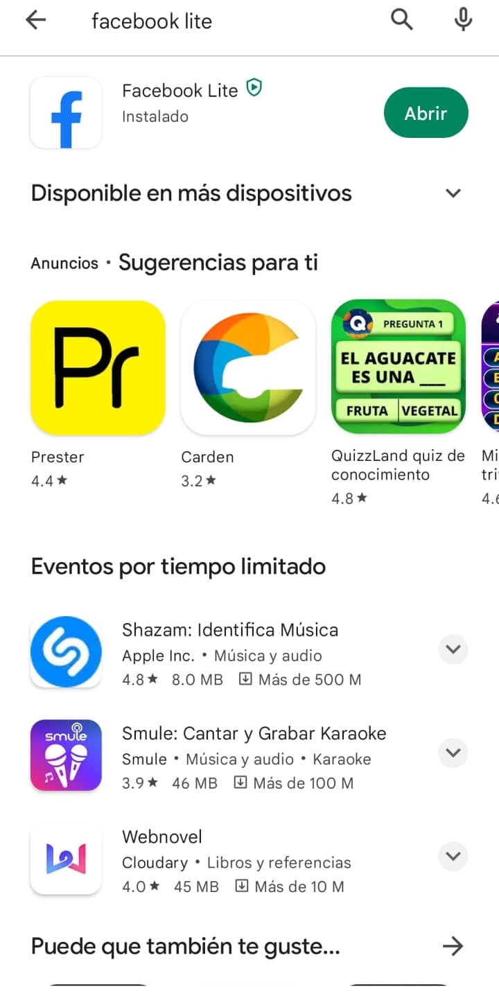 Instalar Facebook lite en tu celular – Protección Online